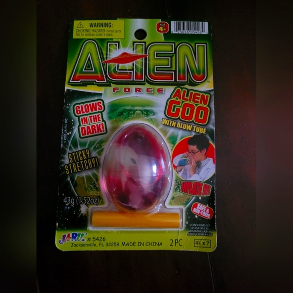 ja-ru | Toys | New Alien Force Alien Goo With Blow Tube | Poshmark